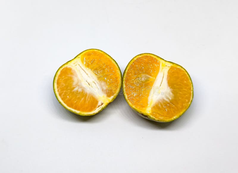 Oranges that Have Been Sliced ??in Half Stock Photo - Image of object ...