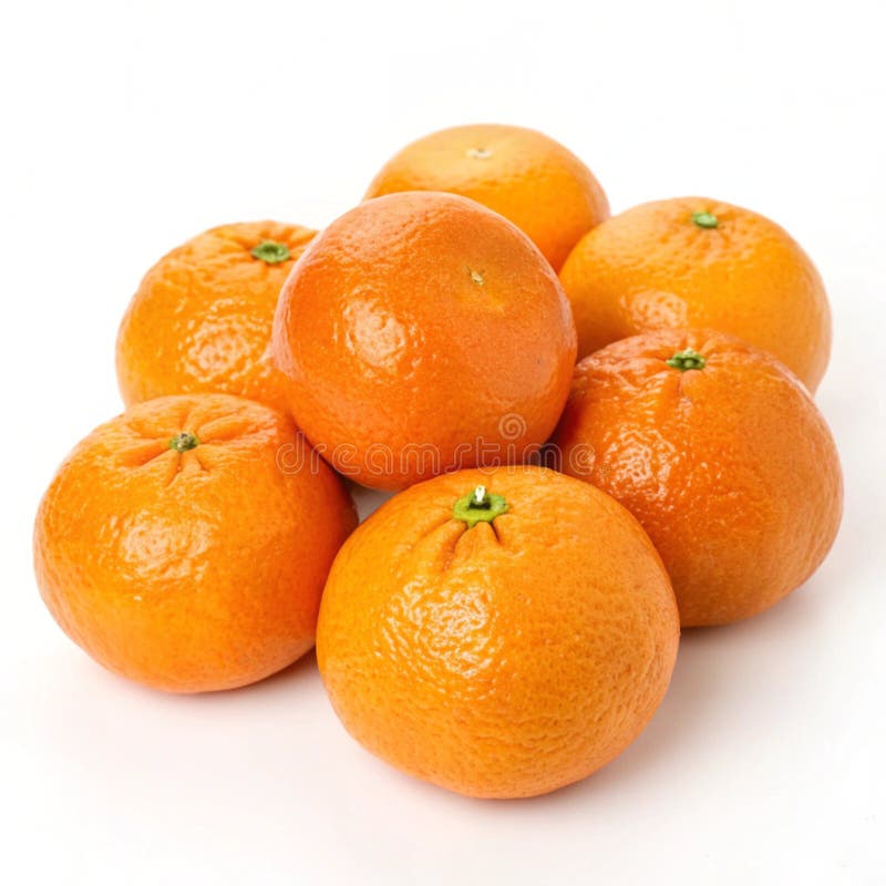 Oranges on Transparent Background Stock Illustration - Illustration of ...