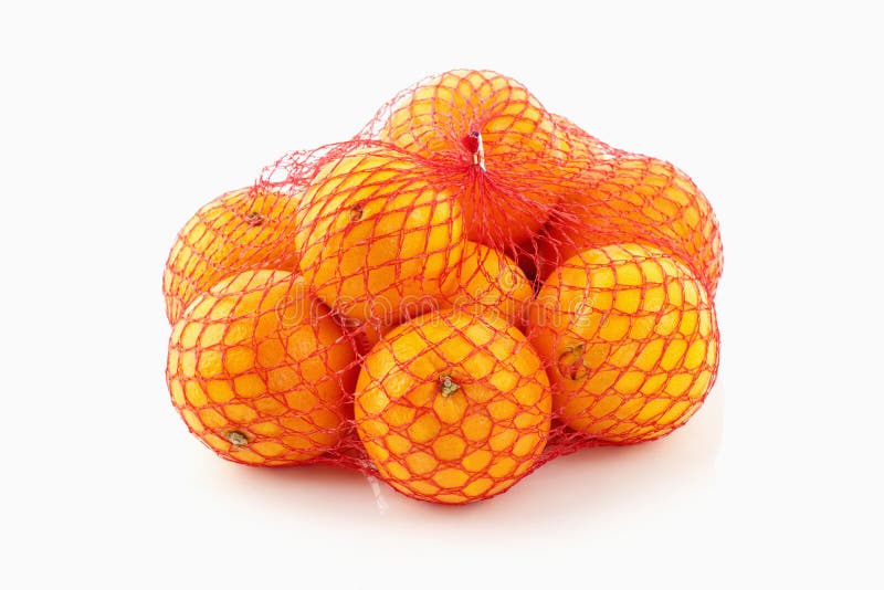 Oranges in a net stock image. Image of citrus, letter - 22230635