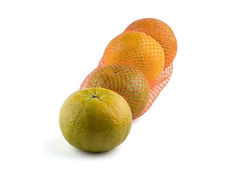 Oranges in net stock photo. Image of vegetarian, orange - 40834276