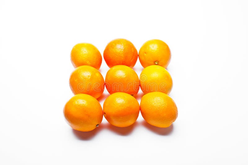 Oranges organised stock image. Image of background, closeup - 48691965