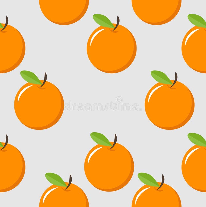 Oranges pattern stock vector. Illustration of painting - 99269370