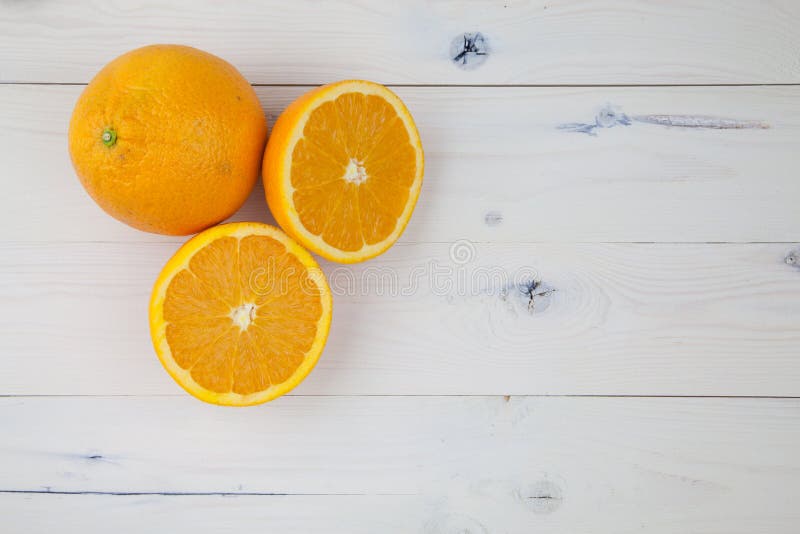 Oranges on table stock image. Image of juice, table, vitamin - 50422381