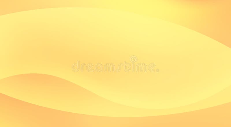 Orangy Yellow Background with Rounded Shapes. Smooth Vector Pattern ...