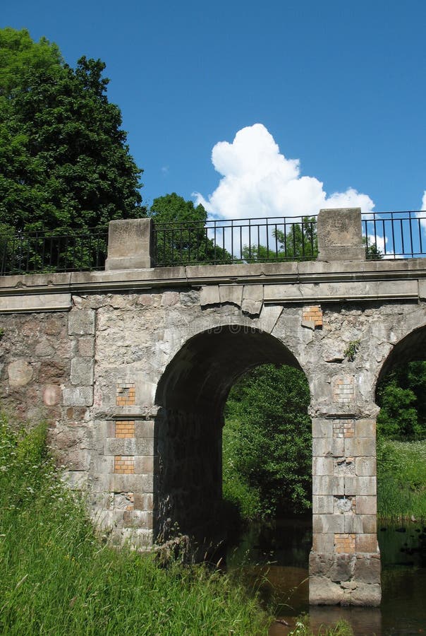 Oranienbaum, Peter Bridge, Lower Park Stock Image - Image of leningrad ...