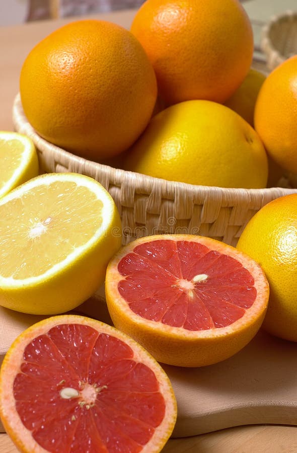 Oranje En Rood-oranje Vrucht Stock Foto - Image of gezond, rood: 2652286