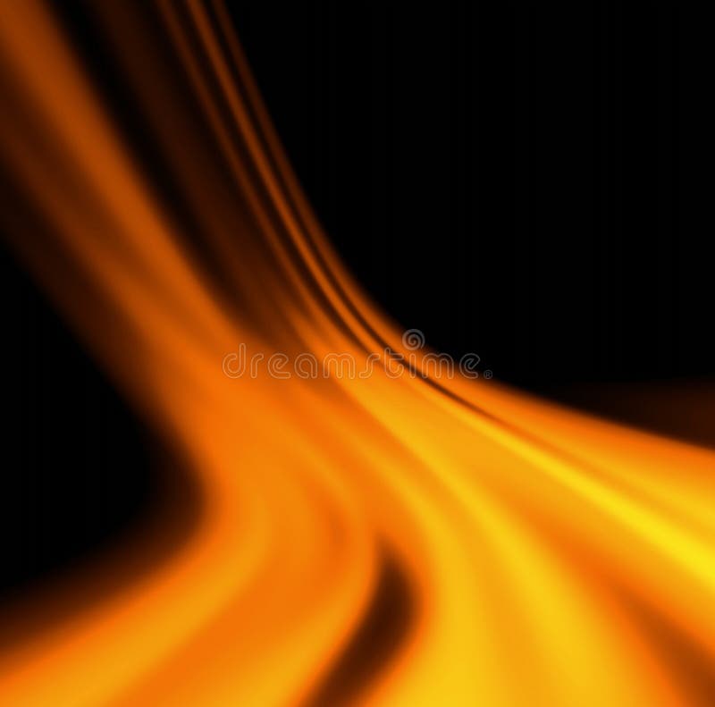 Geruite Vlagachtergrond En Rode Vlammen Vector Illustratie ...