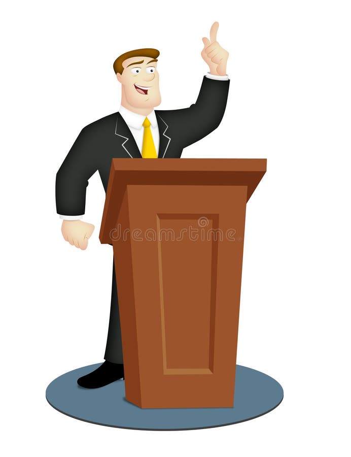 Clipart Orateur Populaire