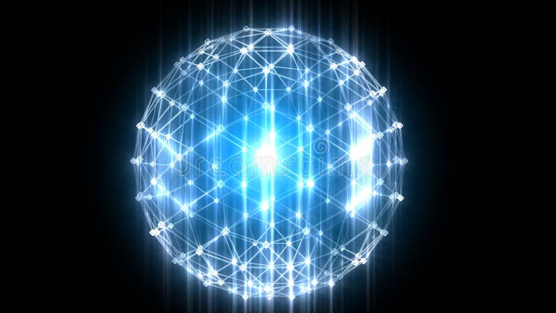 Orb effect glow flare stock illustration. Illustration of glow - 56413020