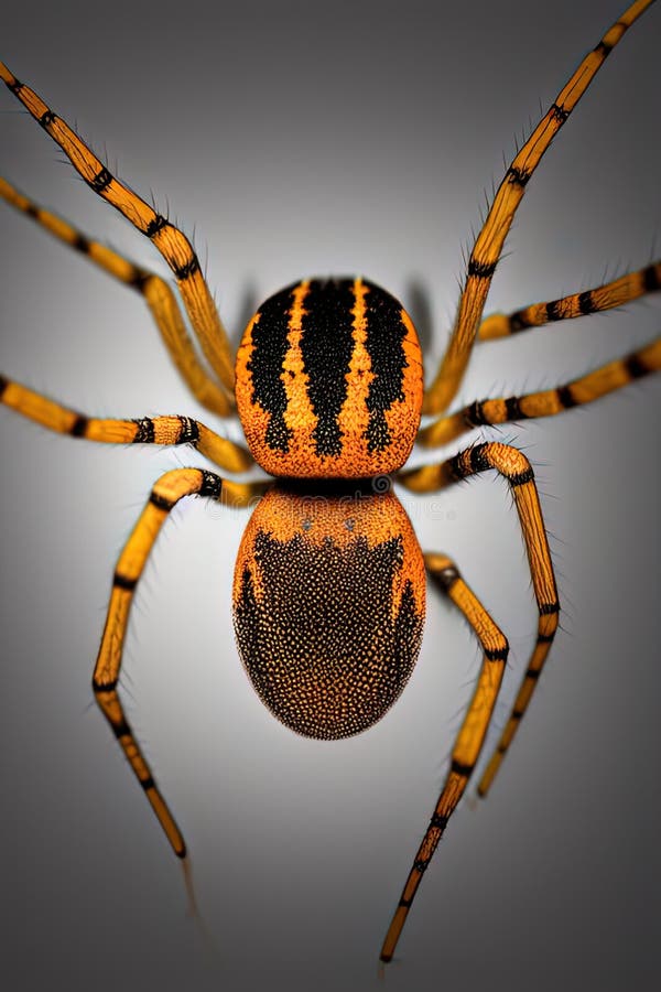 Orb Weaver Animal. AI Generated. Stock Illustration - Illustration of ...