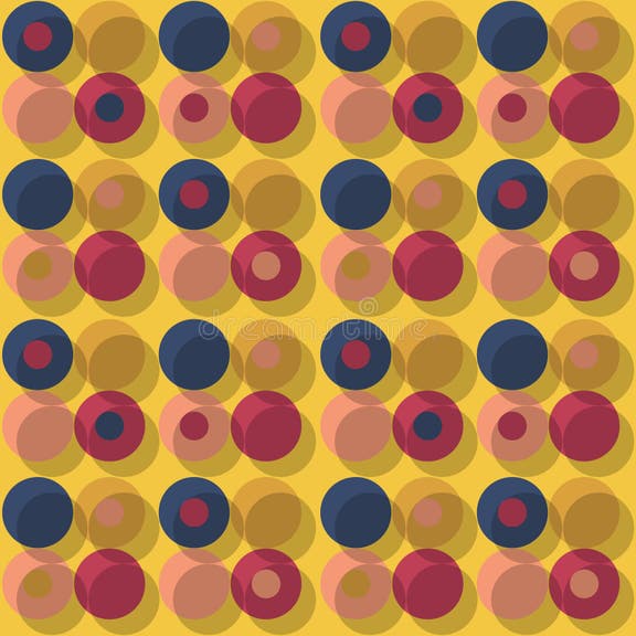 Orbit Offset Seamless Pattern Stock Vector - Illustration of patterns ...