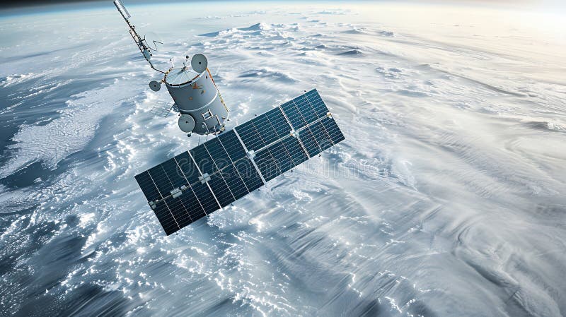 Orbital Perspective: Technological Marvel in the Expanse of Space ...