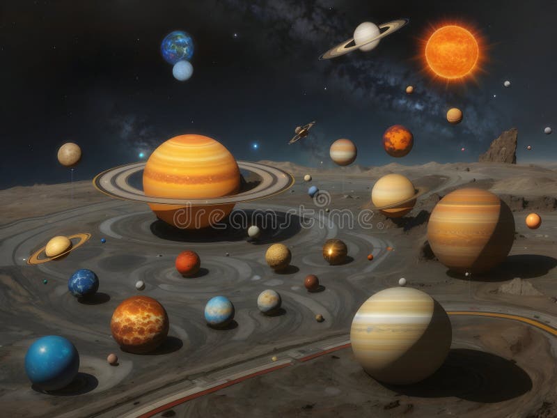Orbiting Worlds: a Visual Exploration of Our Solar System S Diversity ...