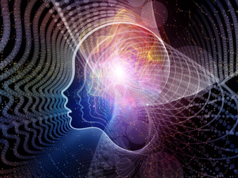 Orbits of Mind stock illustration. Illustration of brain - 228535077