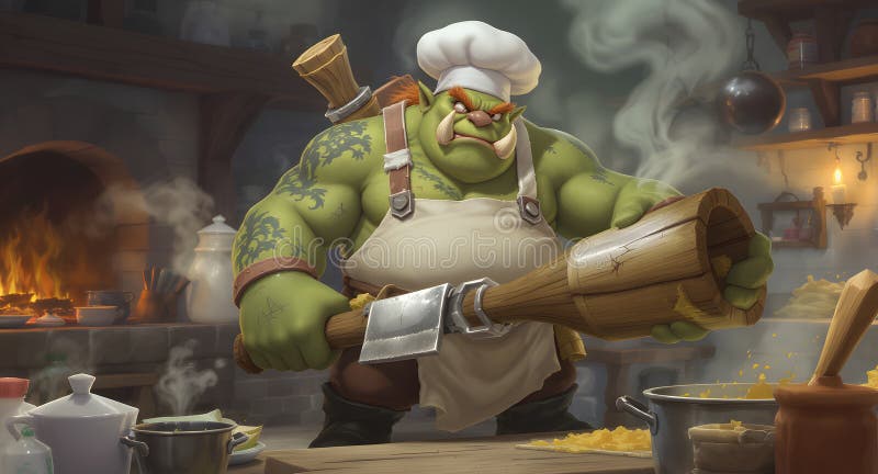 Orc Chef Stock Illustrations – 11 Orc Chef Stock Illustrations, Vectors ...
