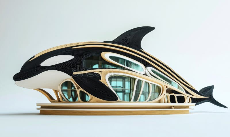 Orca-shaped Architectural Design Showcasing Innovative Marine-inspired ...