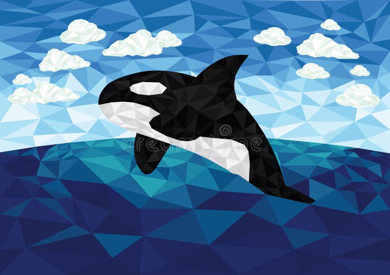 Orca Mosaic Stock Illustrations – 25 Orca Mosaic Stock Illustrations ...