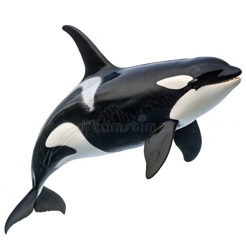 Orca Whale stock illustration. Illustration of portrait - 357439328