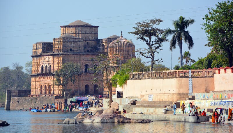 Orchha Fort Complex Comprises Several Formidable Structures Editorial ...