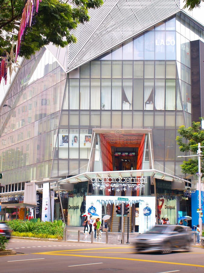 Orchard Central editorial photo. Image of junction, blur - 17426091