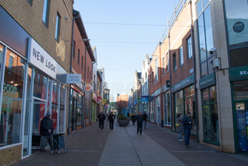 The Orchard Centre, Didcot, Oxfordshire in the UK Editorial Photography ...
