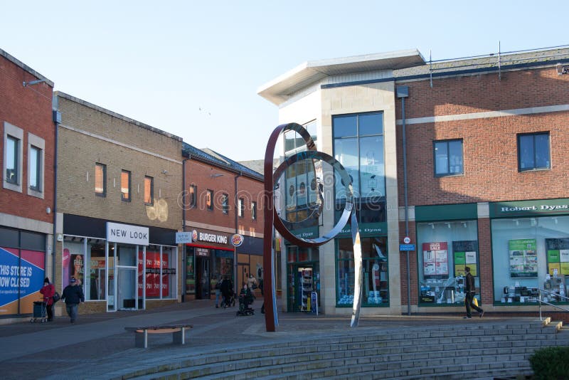 The Orchard Centre, Didcot, Oxfordshire in the UK Editorial Stock Image ...