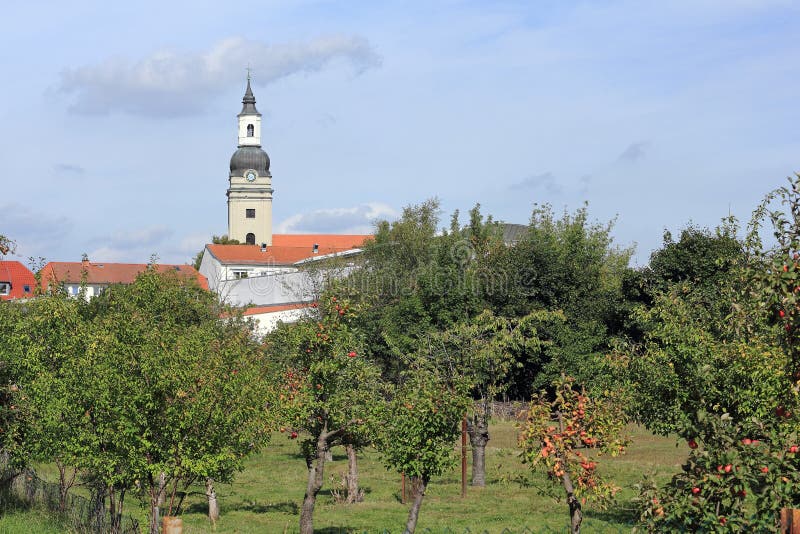 Small protestant church stock image. Image of rural, relaxation - 33830033