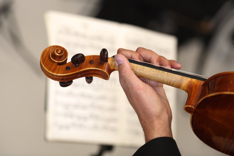 Orchestra Of Classical Music With Violin Picture. Image: 23352357