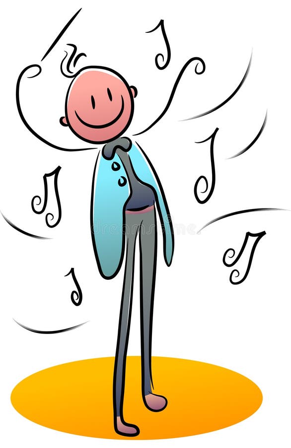 Orchestra conductor stock vector. Illustration of active - 87059676