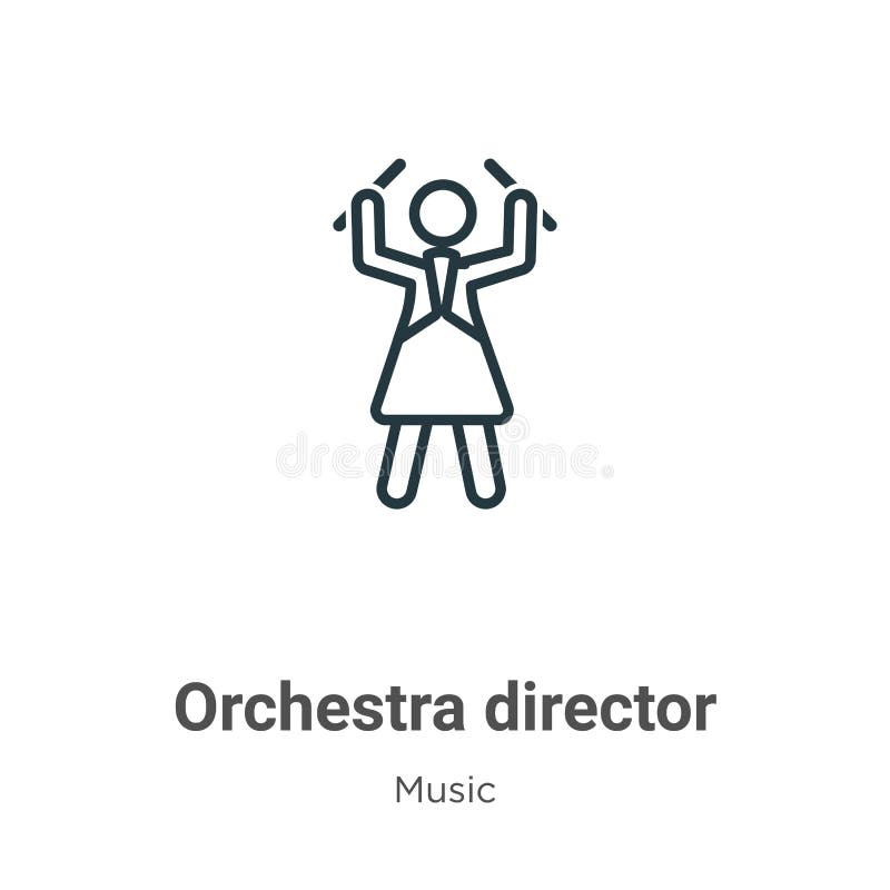 Music Director Baton Vector Stock Illustrations – 291 Music Director ...