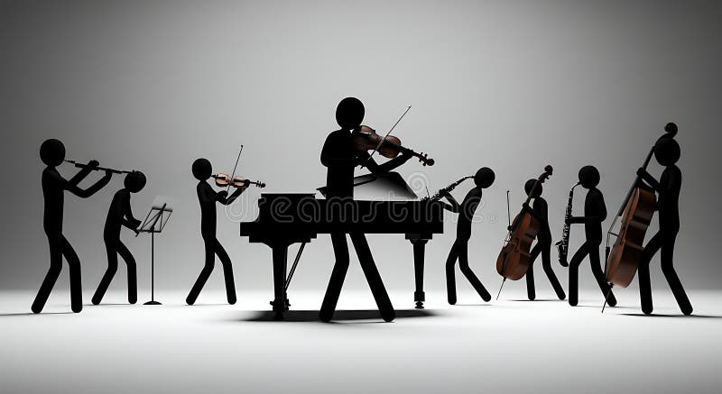 Stick Figure Piano Stock Photos - Free & Royalty-Free Stock Photos from ...