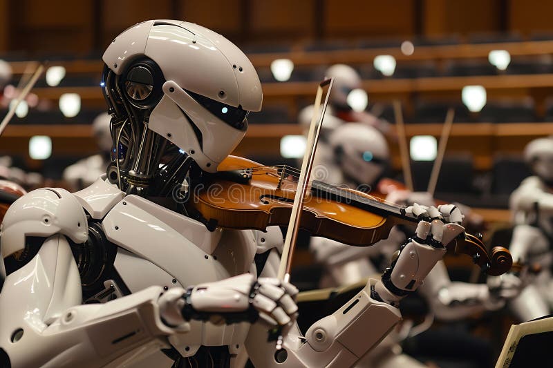 Orchestral Robots Stock Illustrations – 16 Orchestral Robots Stock ...