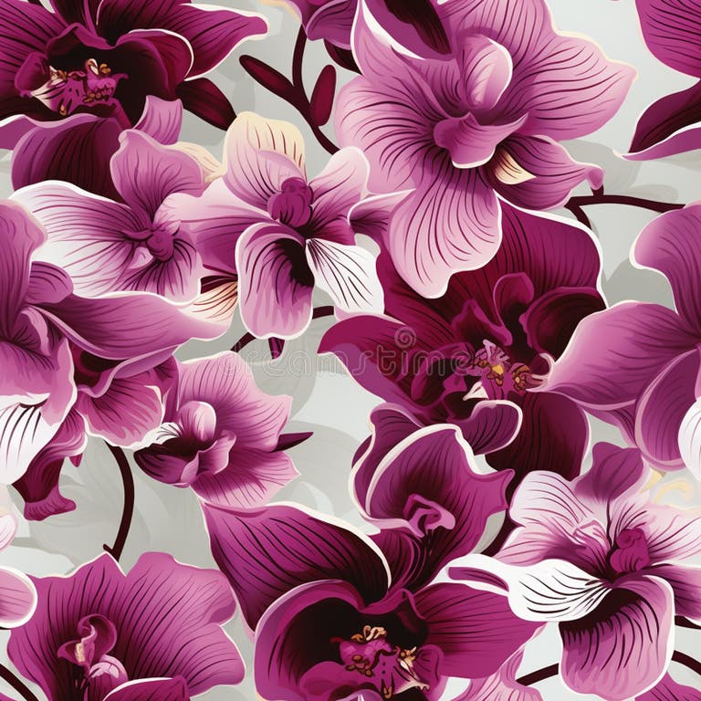 Orchid Abstract Background for Website Stock Illustration ...
