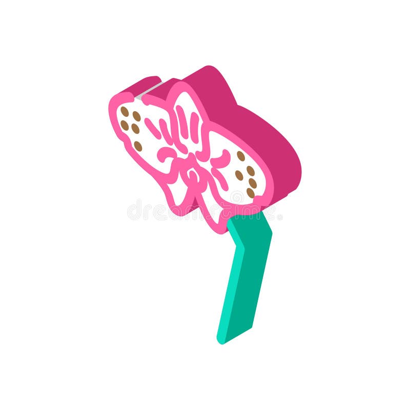 Orchid Blossom Spring Isometric Icon Vector Illustration Stock ...