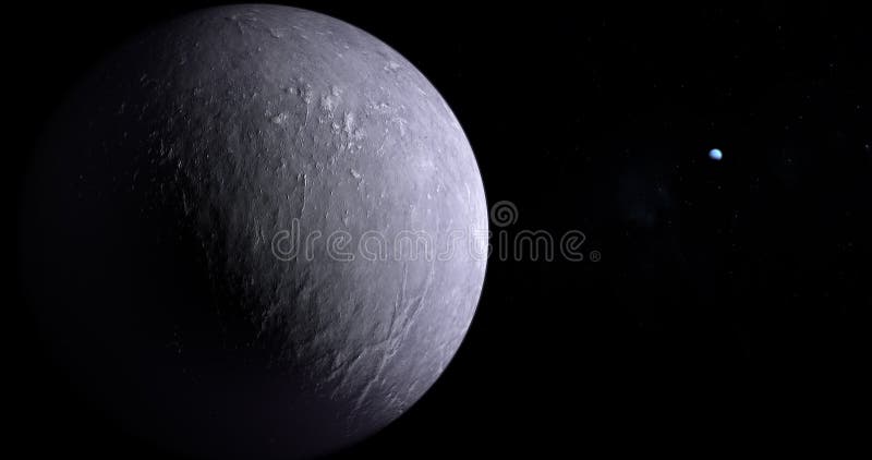 Orcus Dwarf Planet Rotating. Loop Stock Footage - Video of kuiper, loop ...