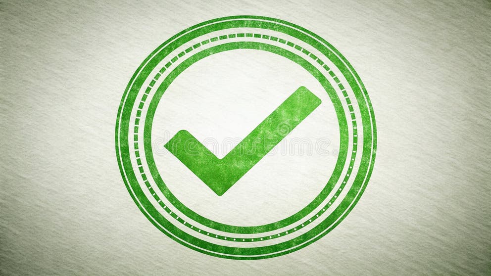 Order Confirmation Stamp a Visual Representation of Approved Order ...