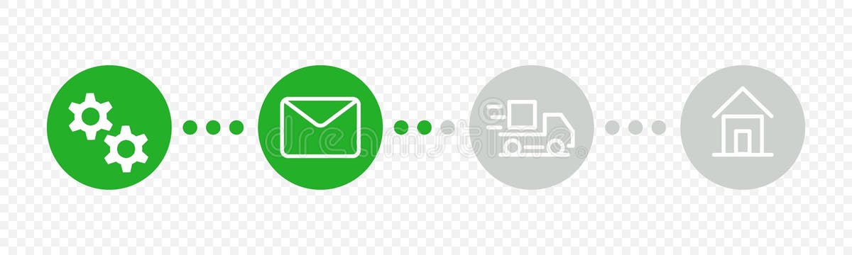 Icons Delivery Status Stock Illustrations – 363 Icons Delivery Status ...