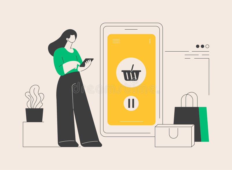 Order on Hold Abstract Concept Vector Illustration. Stock Vector ...