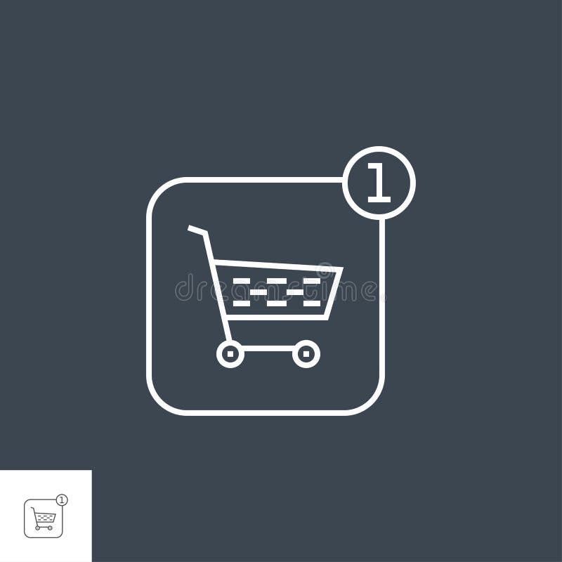 Order Line Icon stock vector. Illustration of marketing - 202866524