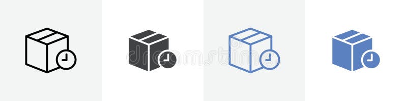 Order Made Icon Vector Set Use for Web Ui or App Stock Vector ...