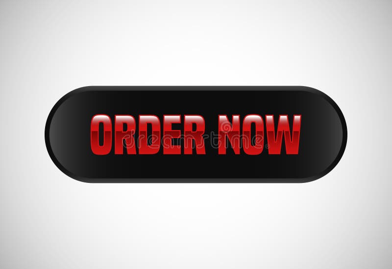 Order Now Button. Order Now Sign, Key, Push Button, Seal Illustration ...