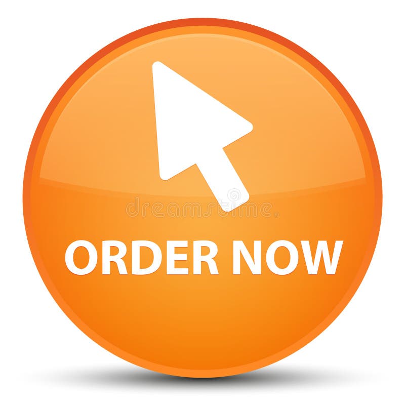 Order Now (cursor Icon) Special Yellow Square Button Stock Illustration ...