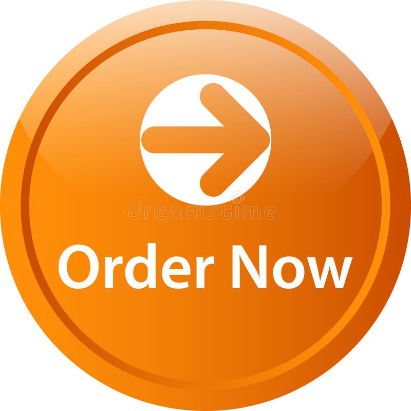 Order now icon web button stock illustration. Illustration of bright ...