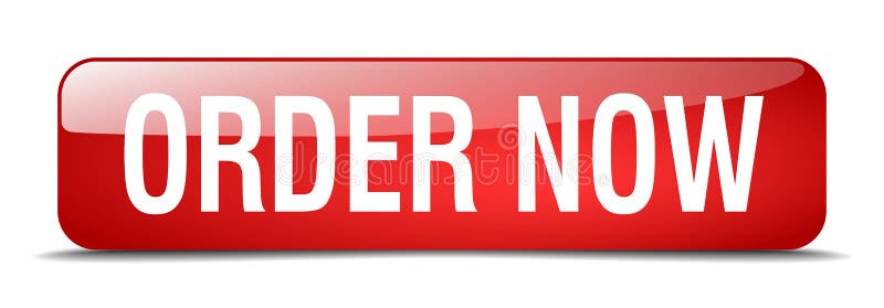 ORDER NOW red Web Button stock vector. Illustration of special - 18464355