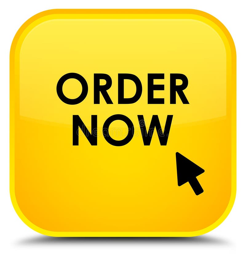 Order Now Special Yellow Square Button Stock Illustration ...