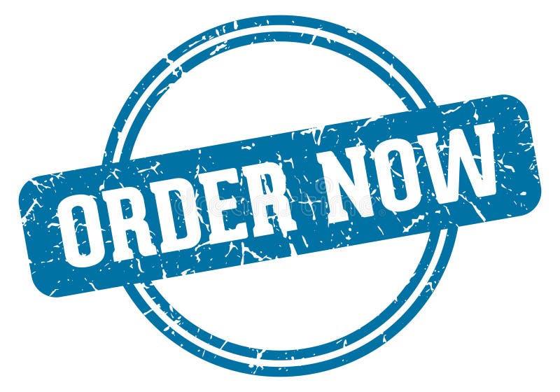 Order now stamp stock vector. Illustration of graphic - 365329815