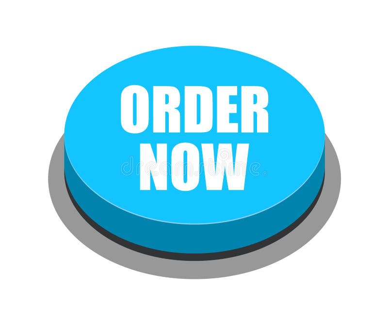 Order now button blue stock illustration. Illustration of choice ...