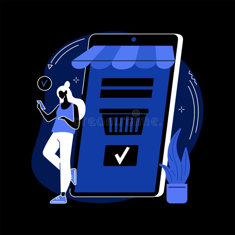 Order Placed Abstract Concept Vector Illustration. Stock Vector ...