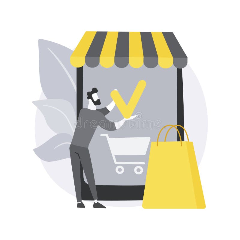 Order Placed Abstract Concept Vector Illustration. Stock Vector ...