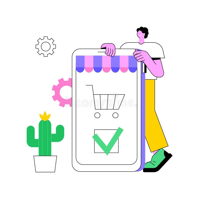 Order Placed Abstract Concept Vector Illustration. Stock Vector ...